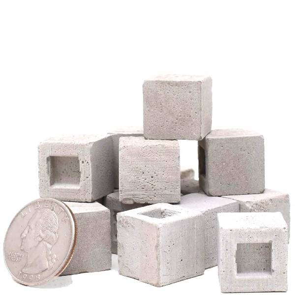 15 Dollhouse Miniature Concrete Half Constuct-A-Blocks – Little Shop of ...