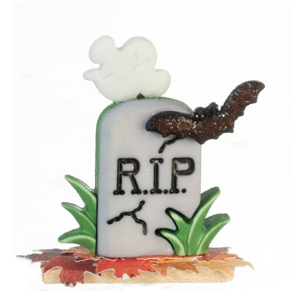 Dollhouse Miniature RIP Tombstone – Little Shop of Miniatures