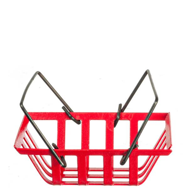 Large Red Dollhouse Miniature Basket – Little Shop of Miniatures