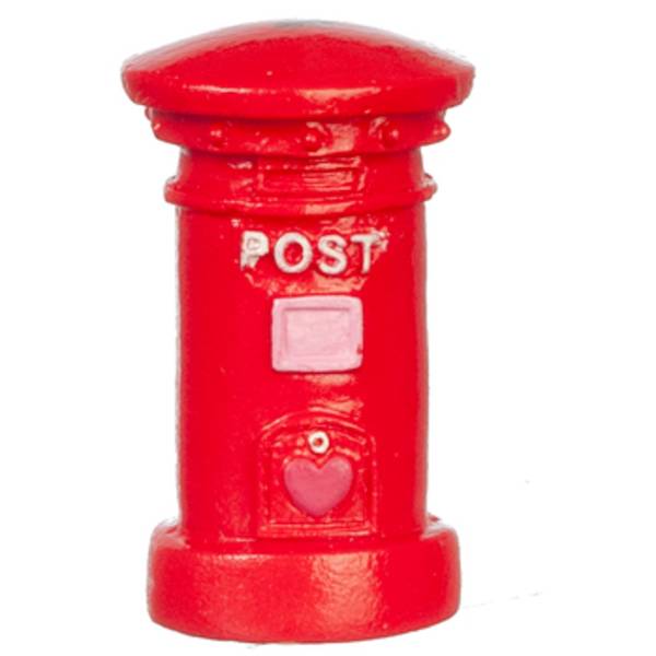 Red Dollhouse Miniature British Mailbox – Little Shop of Miniatures
