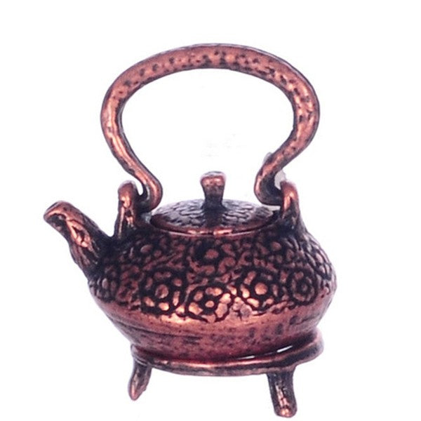 Antique Copper Dollhouse Miniature Teapot – Little Shop of Miniatures