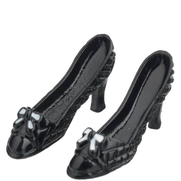 Black Dollhouse Miniature High Heels – Little Shop of Miniatures