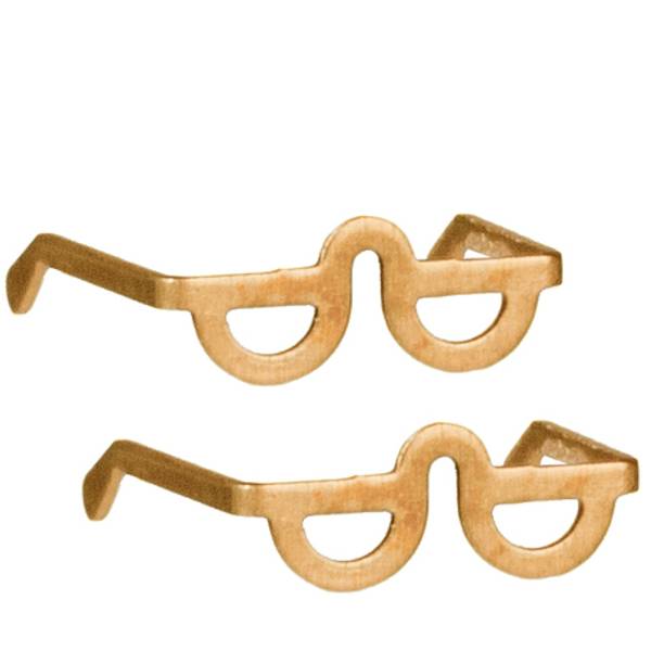 2 Pairs of Dollhouse Miniature Glasses – Little Shop of Miniatures