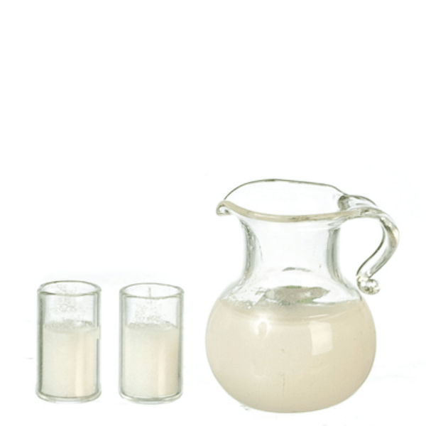Dollhouse Miniature Milk Set – Little Shop of Miniatures