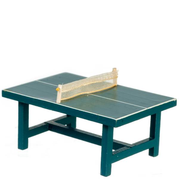 Dollhouse Miniature Ping Pong Table – Little Shop of Miniatures