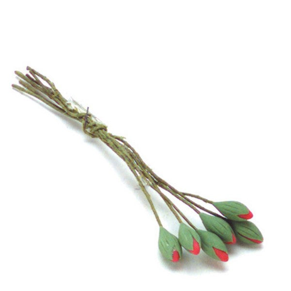 Hot Pink Dollhouse Miniature Closed Water Lily Bundle – Little Shop of ...