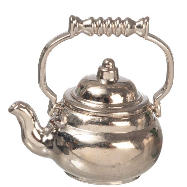 Silver Dollhouse Miniature Teapot – Little Shop of Miniatures