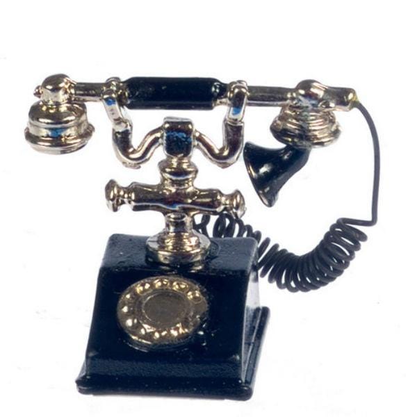 Old-Fashioned Dollhouse Miniature Telephone – Little Shop of Miniatures
